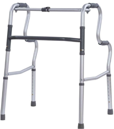 Alu. bi-lever single button folding walker WA012 - 我的网站